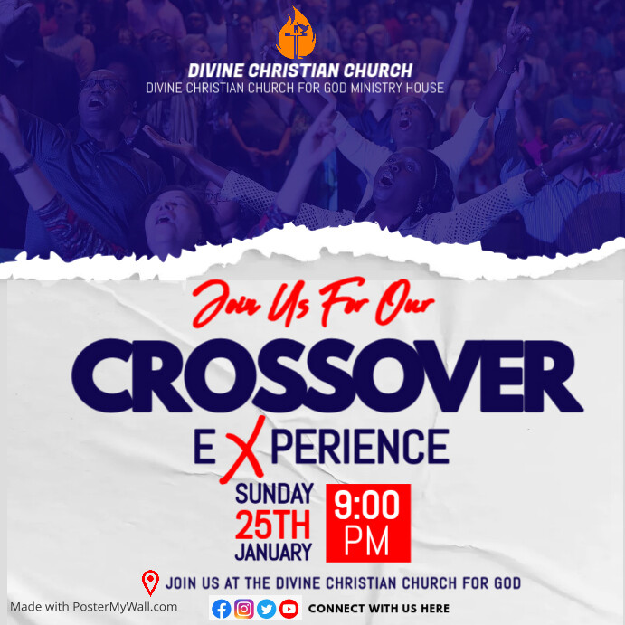 Copy of crossover flyer | PosterMyWall