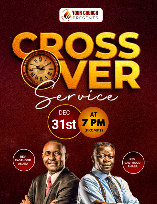 Crossover flyer | PosterMyWall