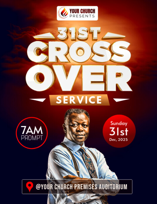 Crossover flyer | PosterMyWall