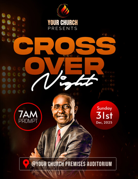 Crossover flyer | PosterMyWall