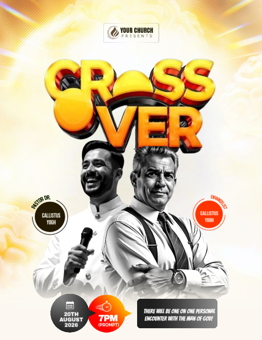 Crossover flyer Template | PosterMyWall