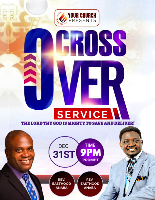 Crossover flyer Template | PosterMyWall