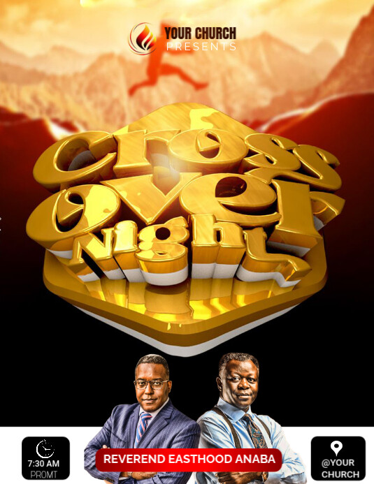 Crossover flyer | PosterMyWall