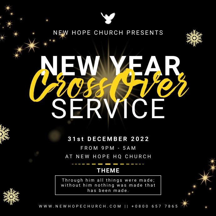 Crossover flyer Template | PosterMyWall