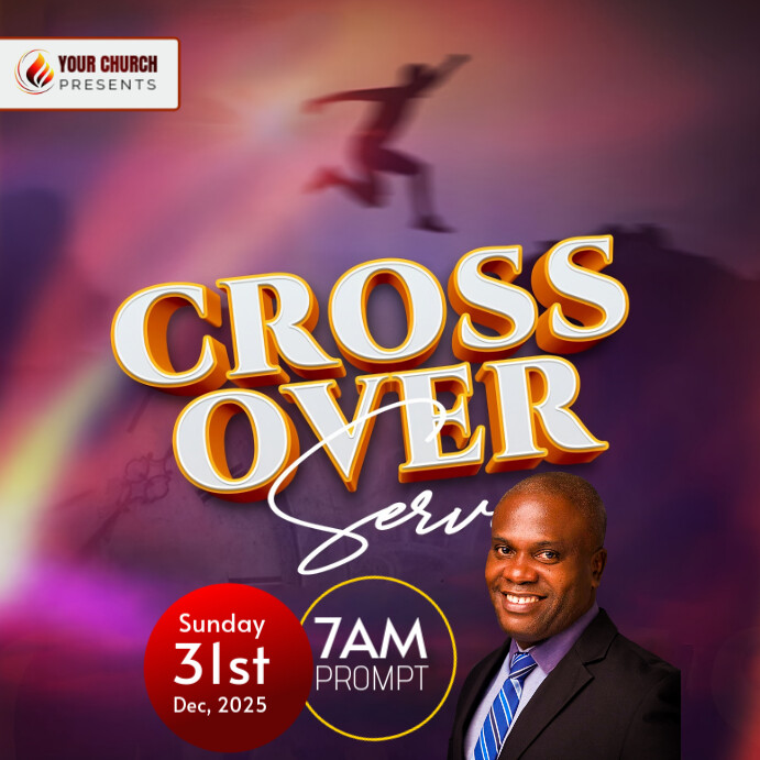 Crossover flyer | PosterMyWall