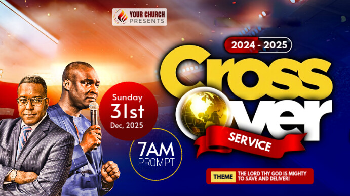 Crossover flyer Template | PosterMyWall