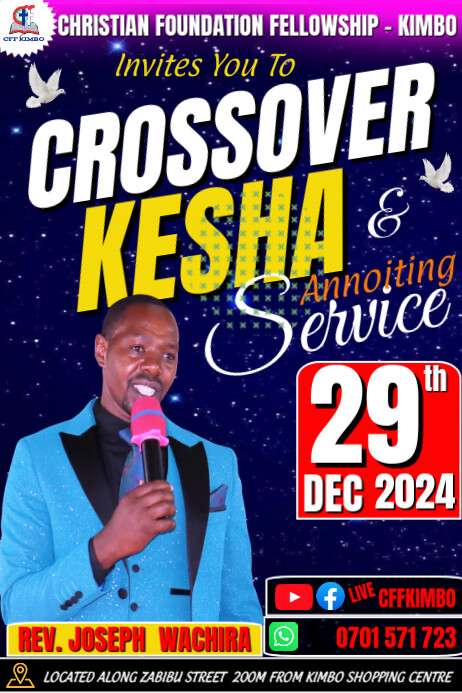 crossover kesha 31st Template | PosterMyWall