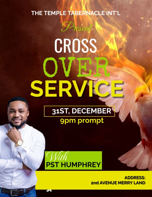 Crossover night (1) Template | PosterMyWall