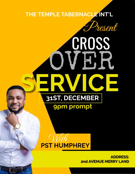 Crossover night (2) Template | PosterMyWall