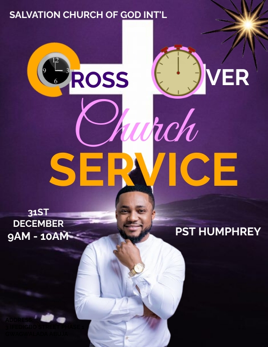 Crossover night (2) Template | PosterMyWall