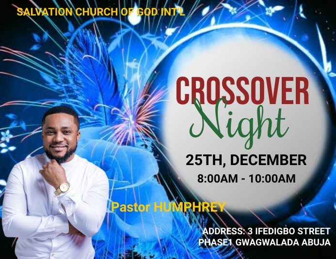 Crossover night (2) Template | PosterMyWall