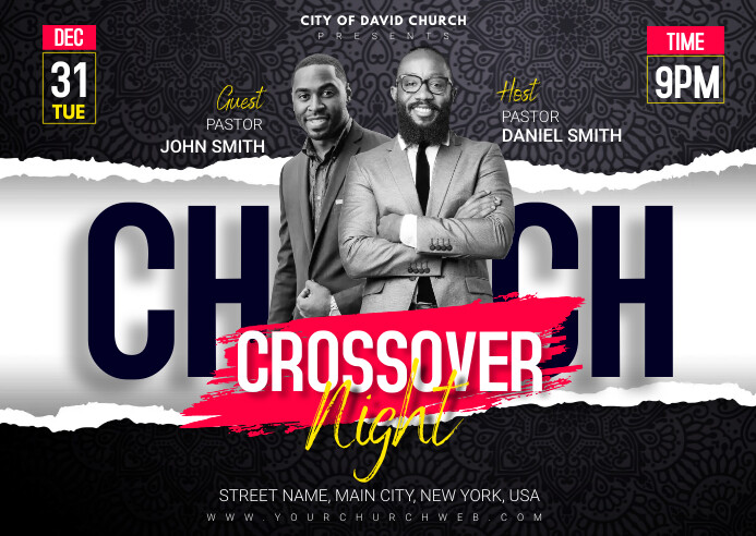 crossover night Template | PosterMyWall