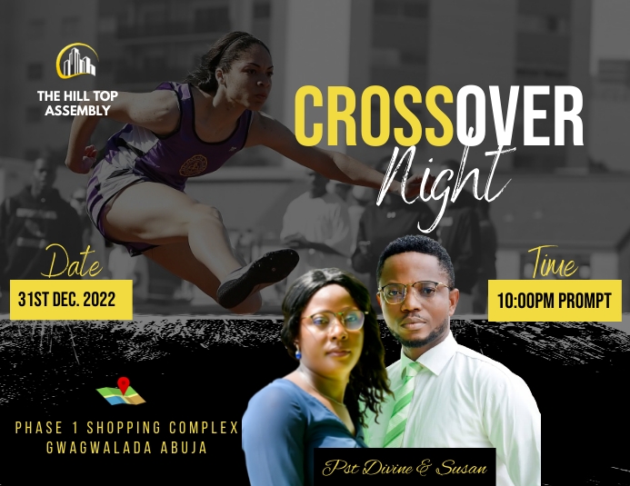 crossover night Template | PosterMyWall