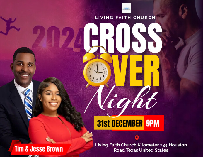 crossover night Template | PosterMyWall