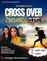 Cross over flyer Template | PosterMyWall