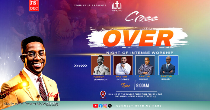 Copy of crossover night | PosterMyWall