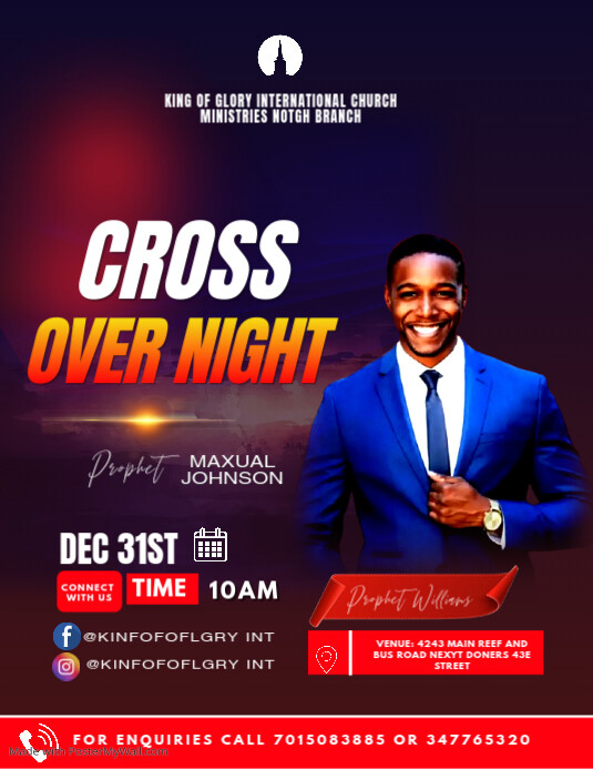 Copy of crossover night | PosterMyWall