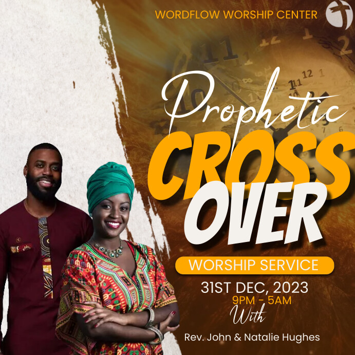 Plantilla de crossover night flyer | PosterMyWall