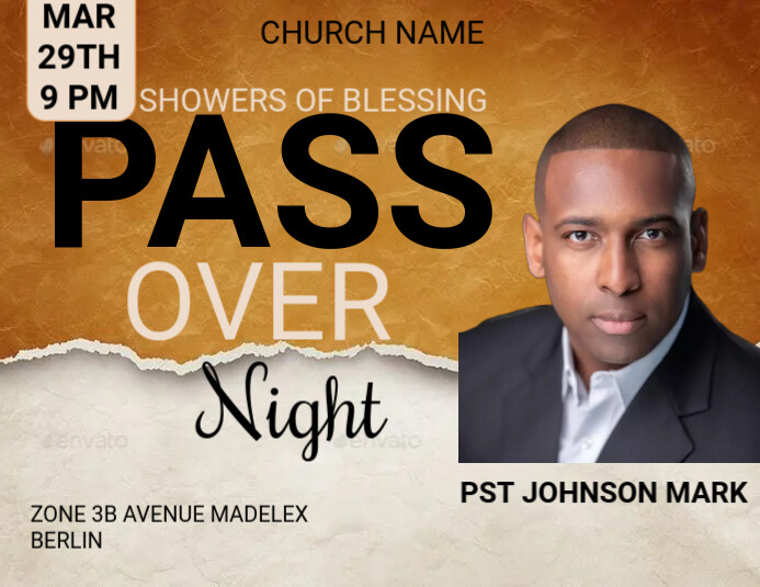 Copy of Crossover night service | PosterMyWall