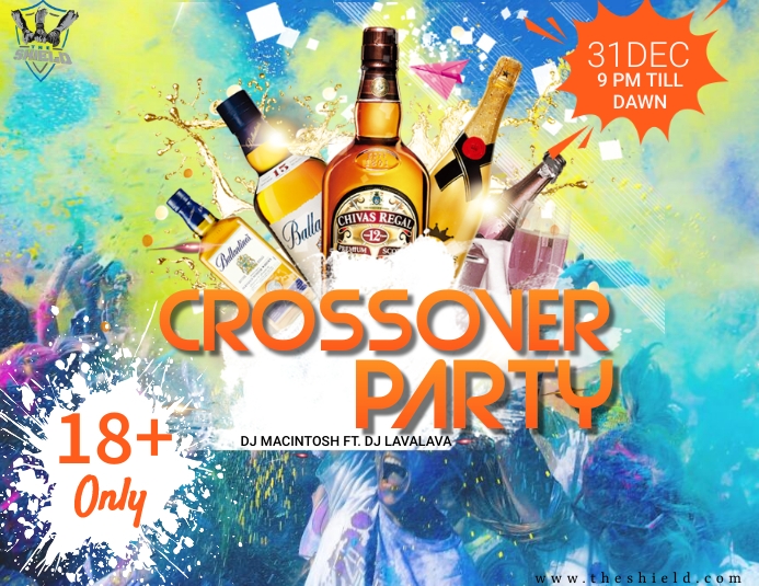 Selebaran Pesta Crossover Templat | PosterMyWall