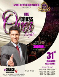 Crossover Event Flyer Template | PosterMyWall