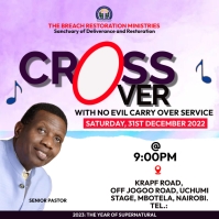 Crossover Service Template | PosterMyWall