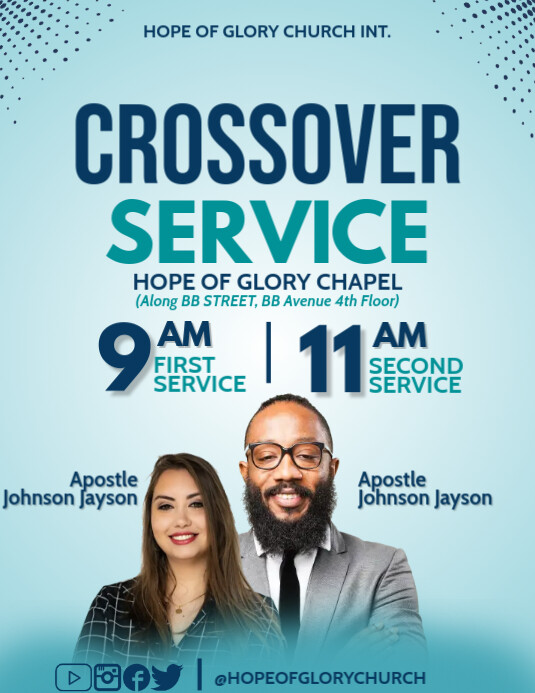 Plantilla de Servicio de Crossover | PosterMyWall