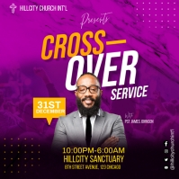 crossover service flyer Template | PosterMyWall