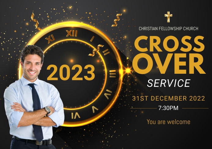 CROSSOVER SERVICE Template | PosterMyWall