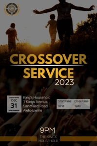 Crossover Template | PosterMyWall