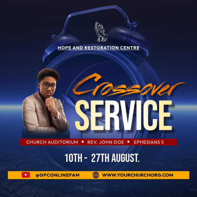 Plantilla de Servicio de Crossover | PosterMyWall