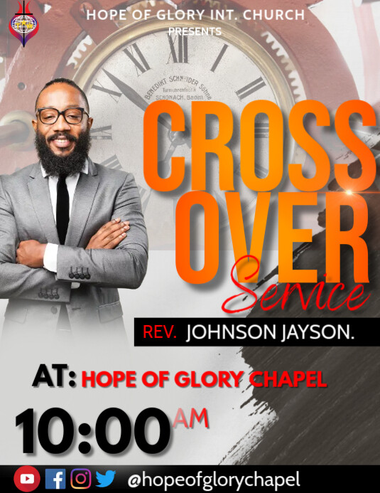 Crossover service Template | PosterMyWall