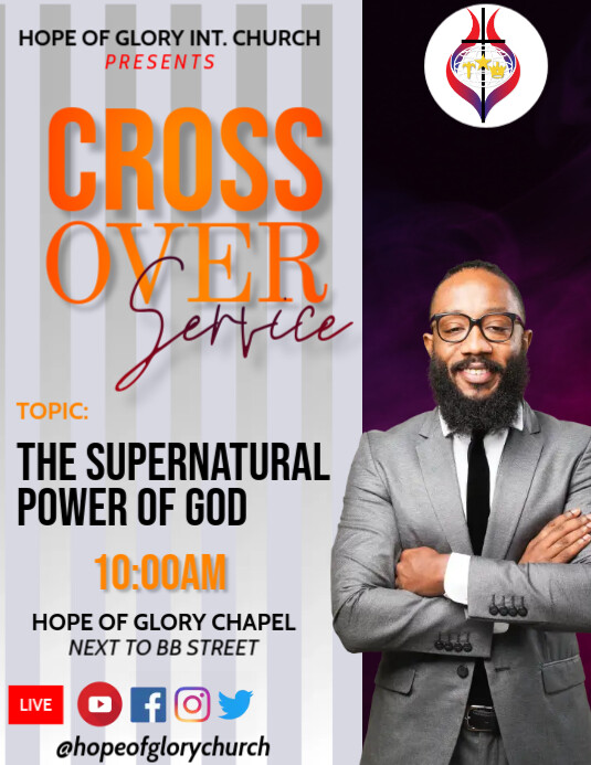 Plantilla de Servicio de Crossover | PosterMyWall