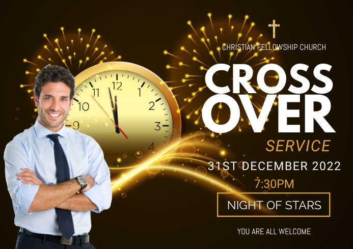 CROSSOVER SERVICE Template | PosterMyWall