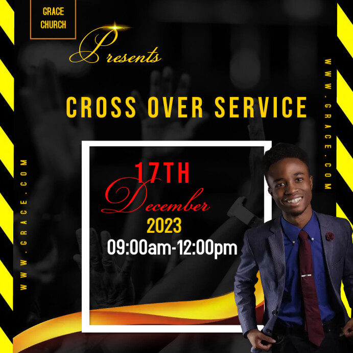 CROSSOVER SERVICE Template | PosterMyWall