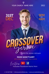 crossover service flyer Template | PosterMyWall