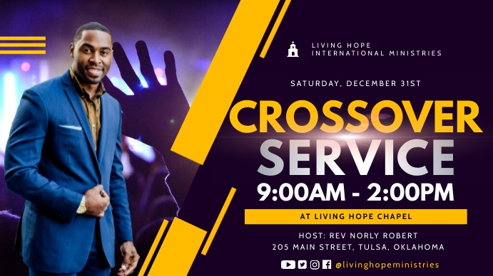 Crossover service Template | PosterMyWall