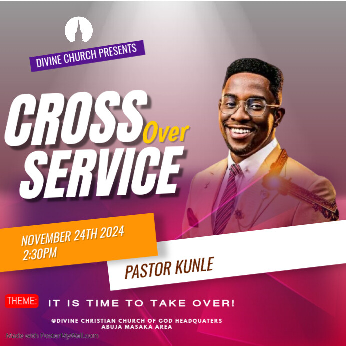 Copy of crossover service flyer | PosterMyWall