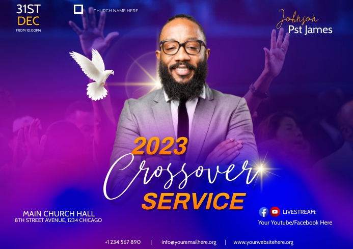 Plantilla de crossover service flyer | PosterMyWall