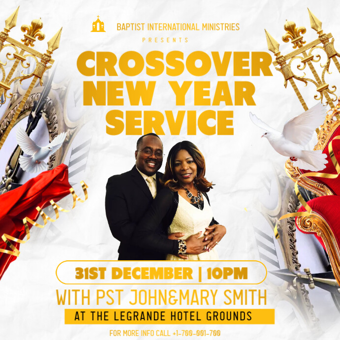 Copy of crossover service flyer | PosterMyWall