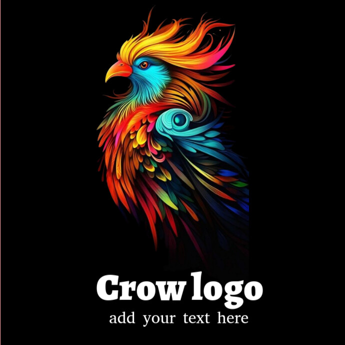 Crow logo Template | PosterMyWall