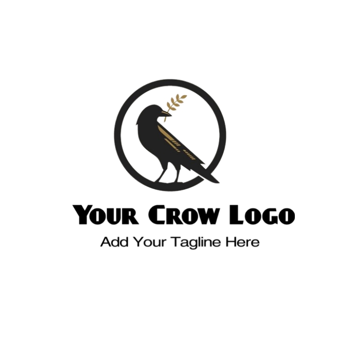 Crow Logo Template | PosterMyWall