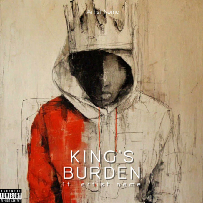 crown, sketch, king, album cover Template | PosterMyWall