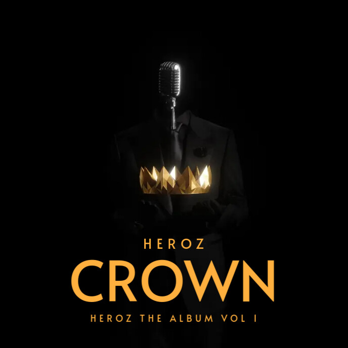 Copy of CROWN Album Cover | PosterMyWall