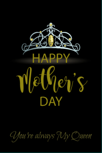 Crown Mother's Day Template | PosterMyWall