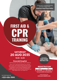 CRP Training Flyer Template | PosterMyWall