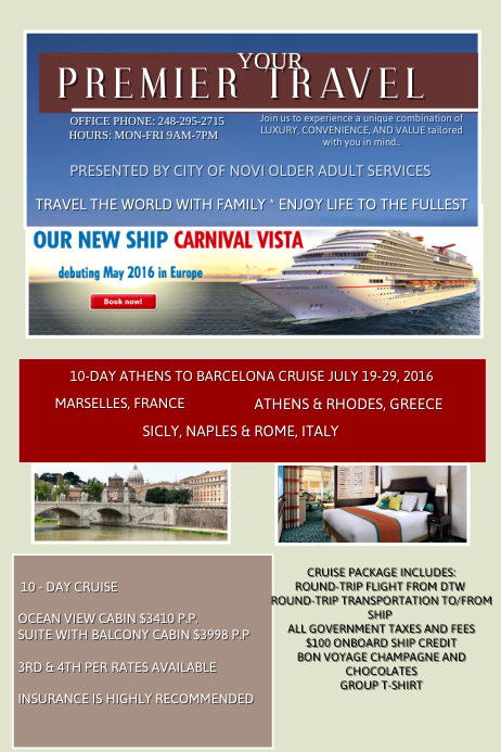 Cruise Template | PosterMyWall