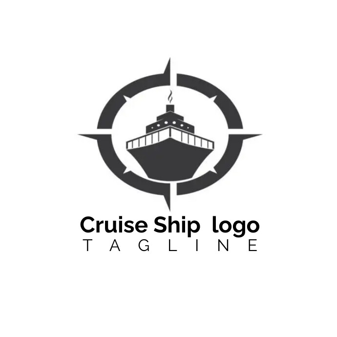 Cruise Ship logo Templat | PosterMyWall