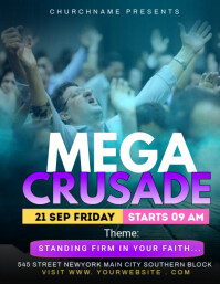 church crusade posters Template | PosterMyWall