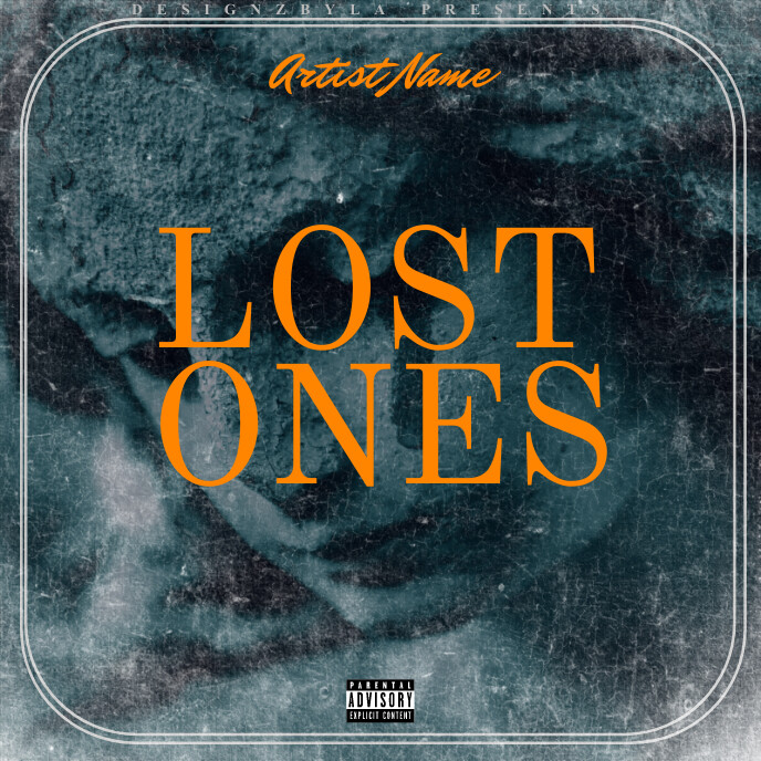 crying statue Mixtape Album Cover Design 1.1 Template | PosterMyWall